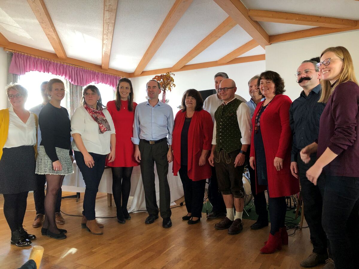 Zum 60. Geburtstag von Stadträtin Angelika Wimmer kamen zahlreiche ...